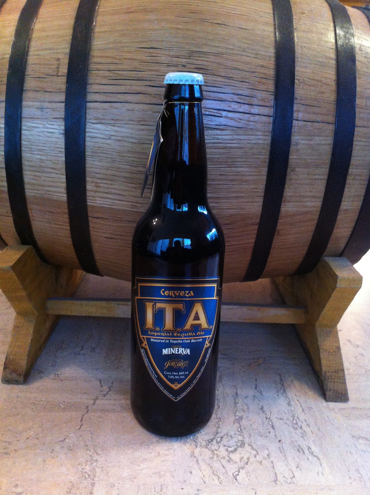 Cosmos de la Cerveza: Degustación - Minerva, Imperial Tequila Ale (I.T.A.)