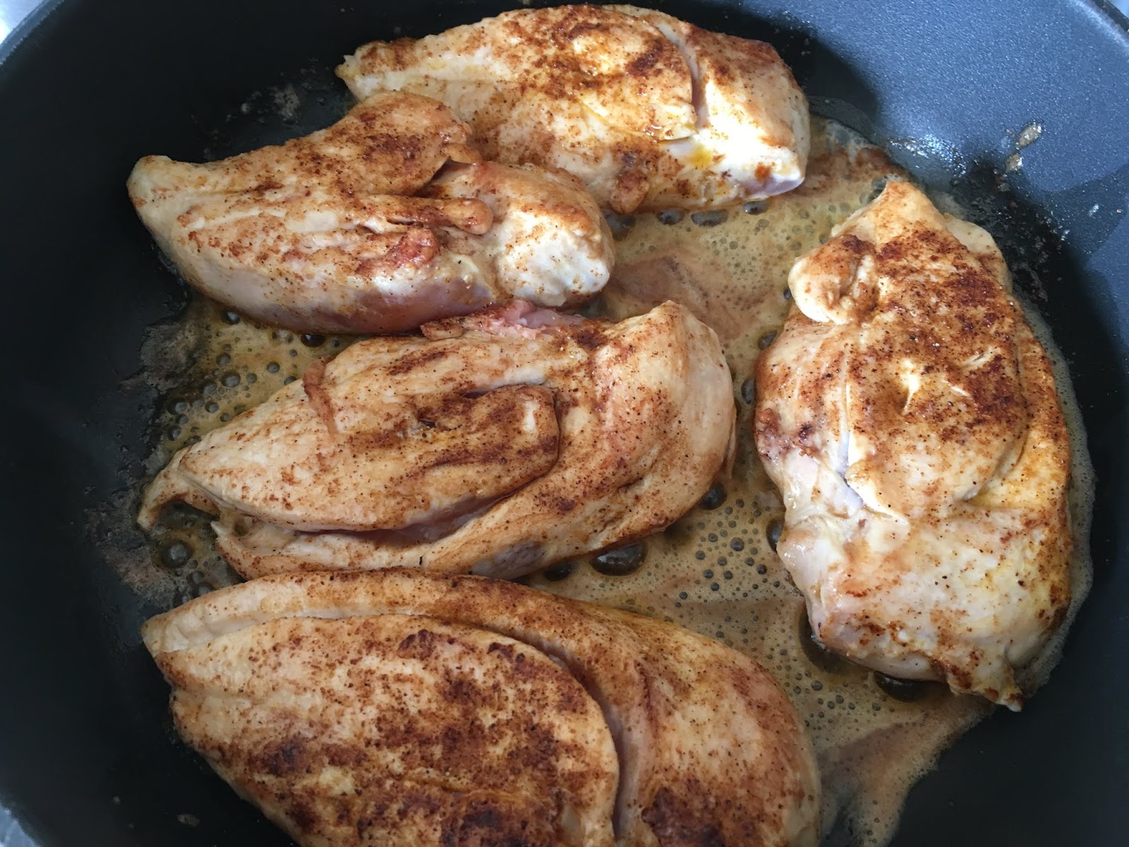 Mat i bestemors hage: Stekt kyllingfilet