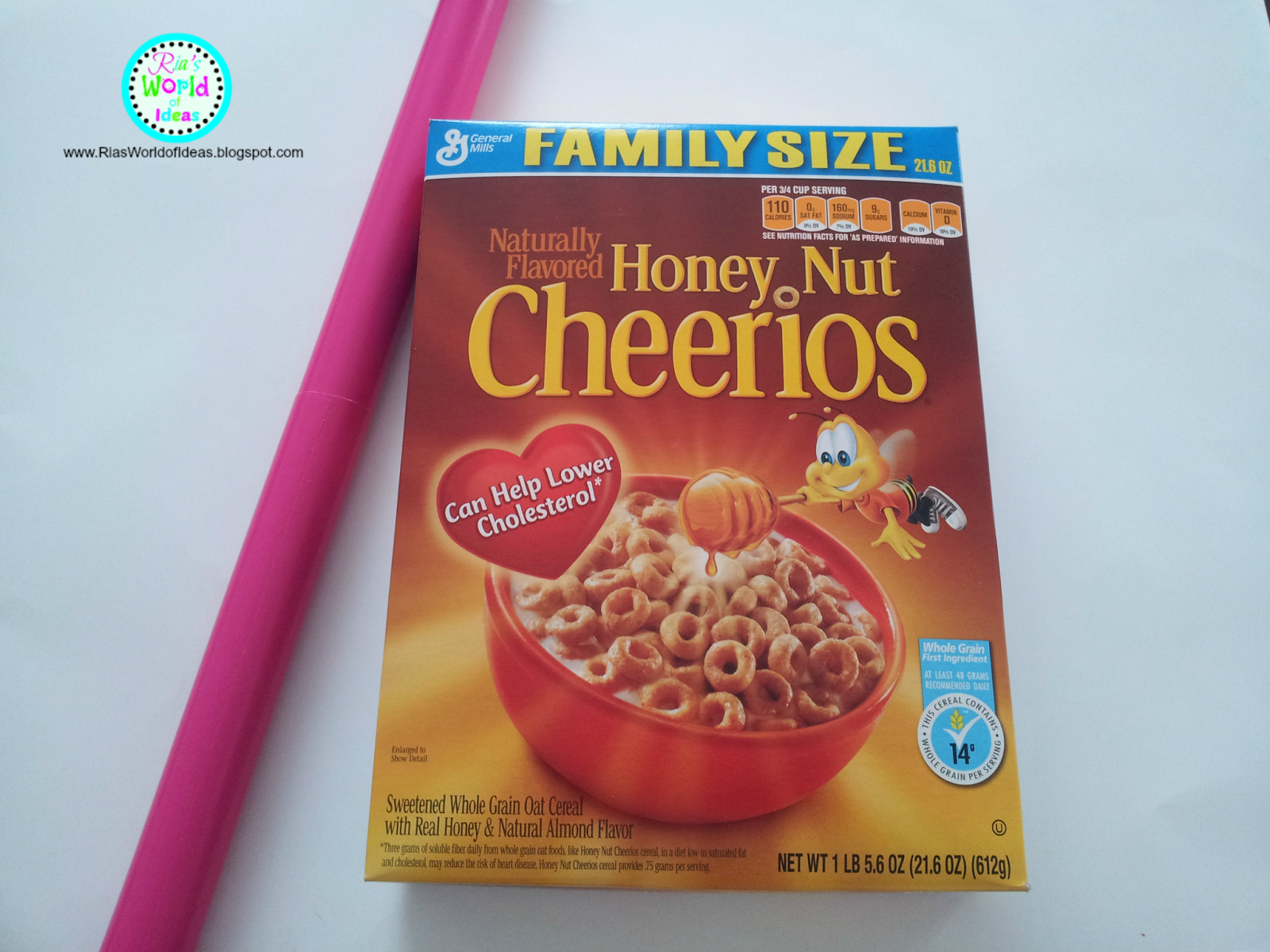 Ria's World of Ideas: Cereal Box Paper Organizers