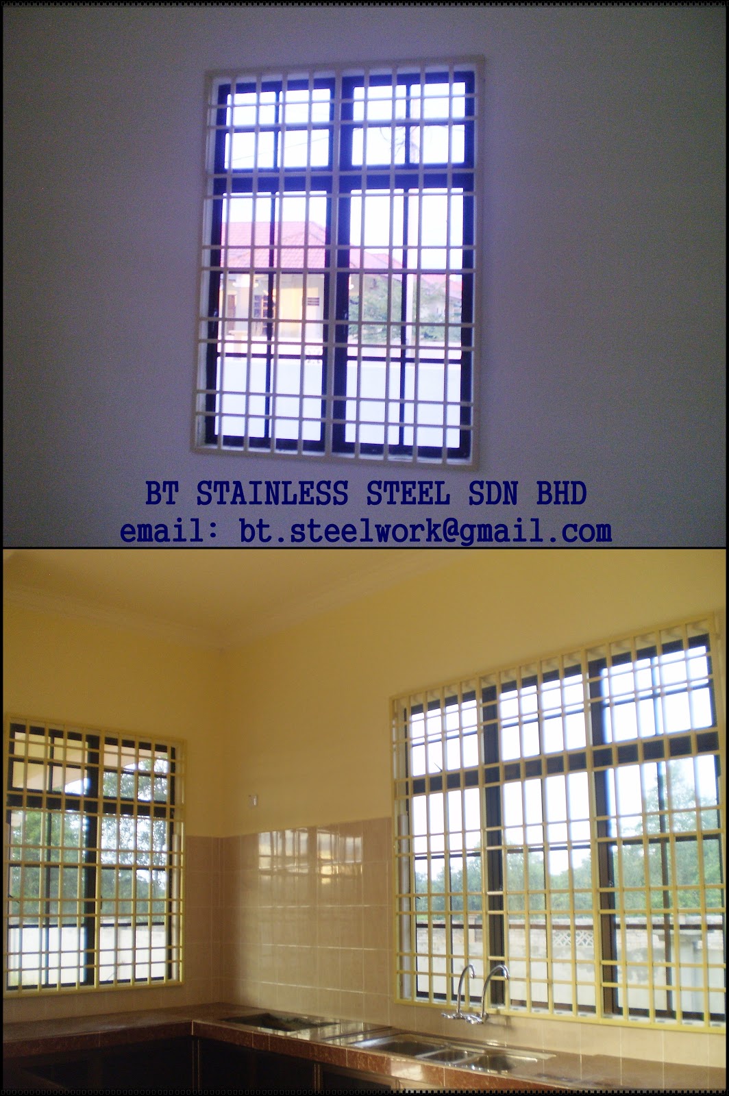 BT STAINLESS STEEL SDN BHD: BT STEEL WORK: CONTOH - CONTOH GRILL ...