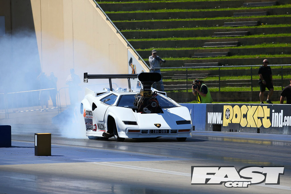 2500bhp Drag Lamborghini Countach | Gaskustoms
