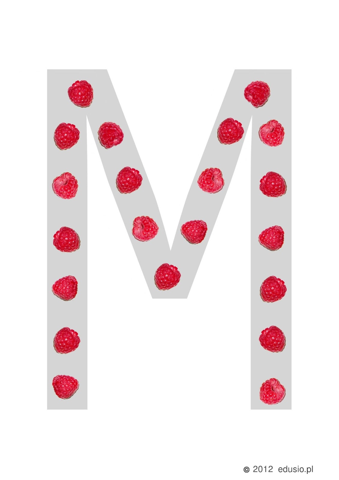 edusio - druczki do nauczki: Litera M