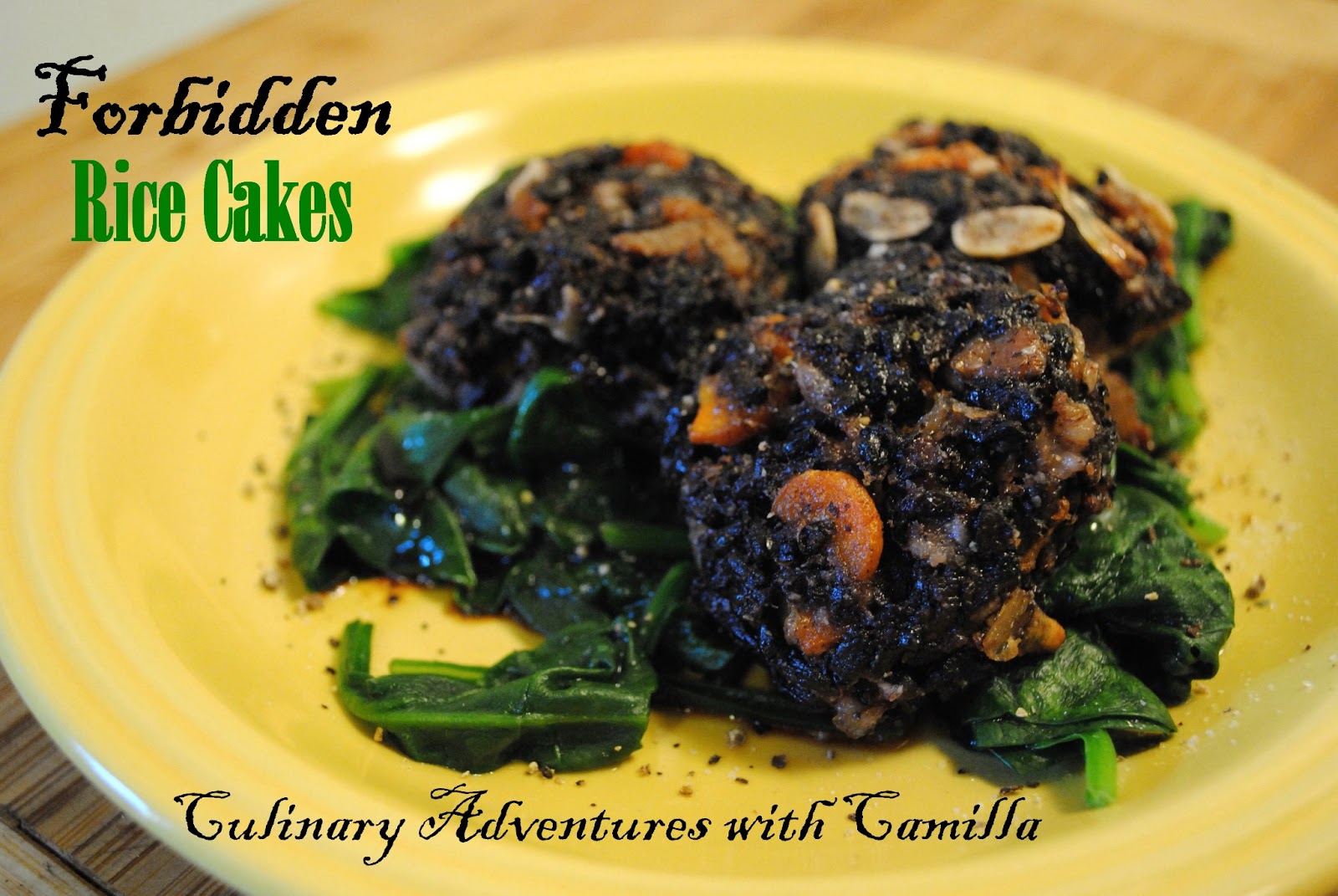 Culinary Adventures with Camilla: Forbidden Rice Cakes {Revamp}