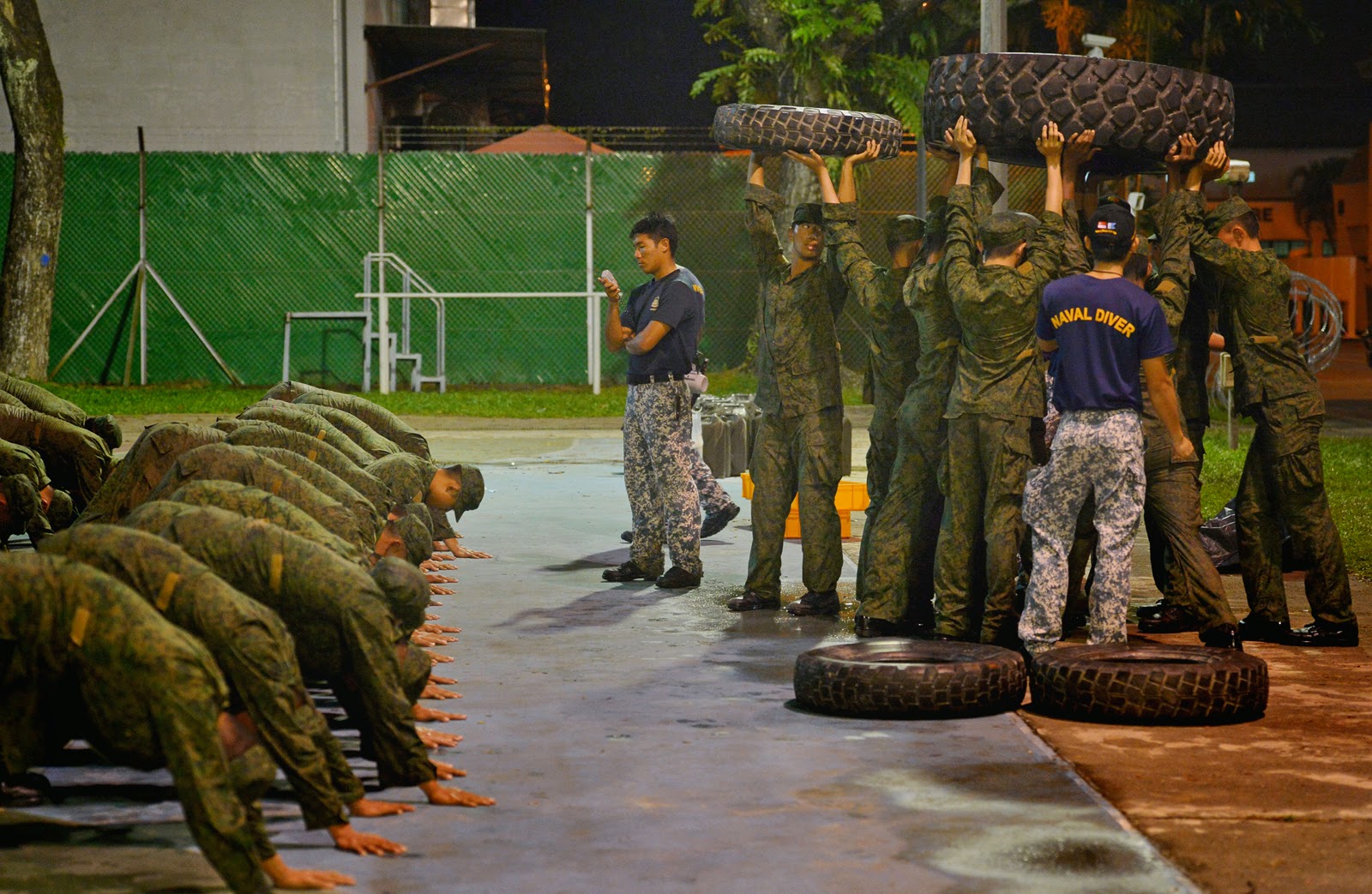 Naval Diving Unit - NDU - Singapore - Hell Week aka Team Building Week