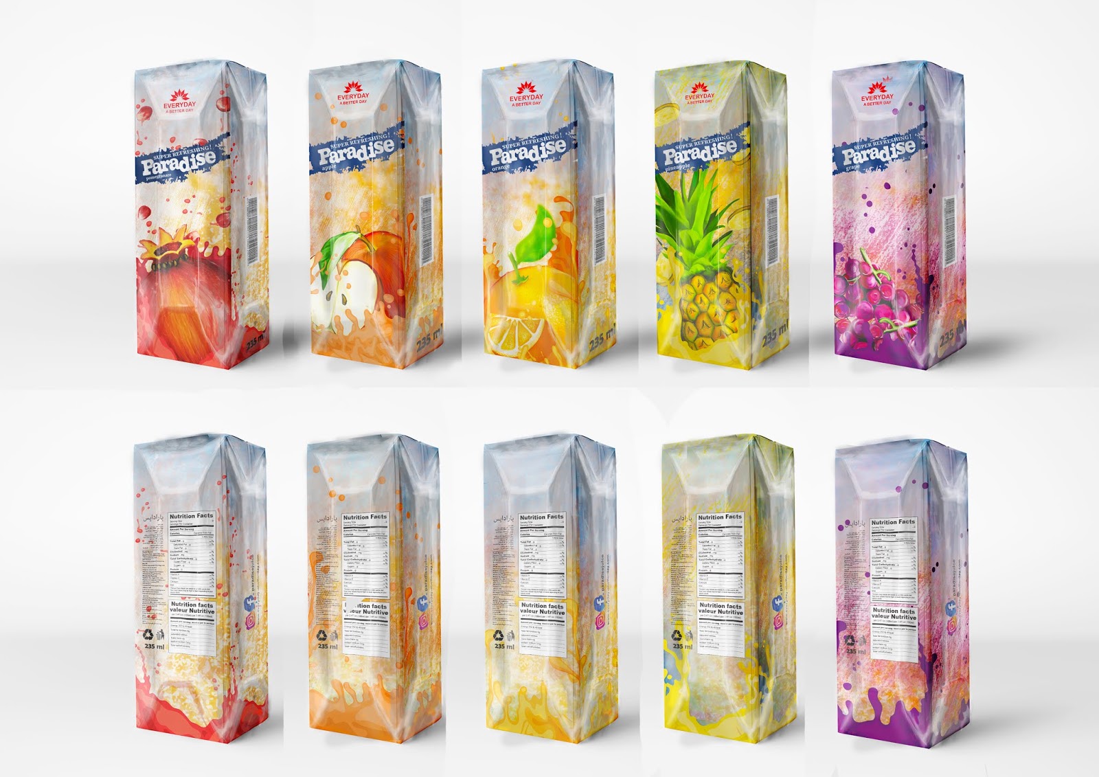 Paradise Juice – Packaging Of The World
