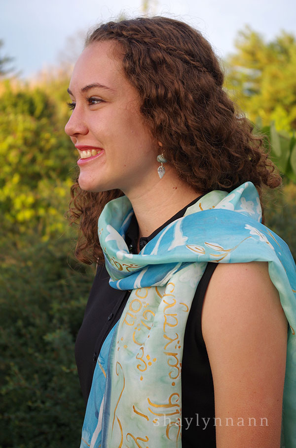 Elven Elegance and Celtic Knotwork Scarves - Shealynn's Faerie Shoppe