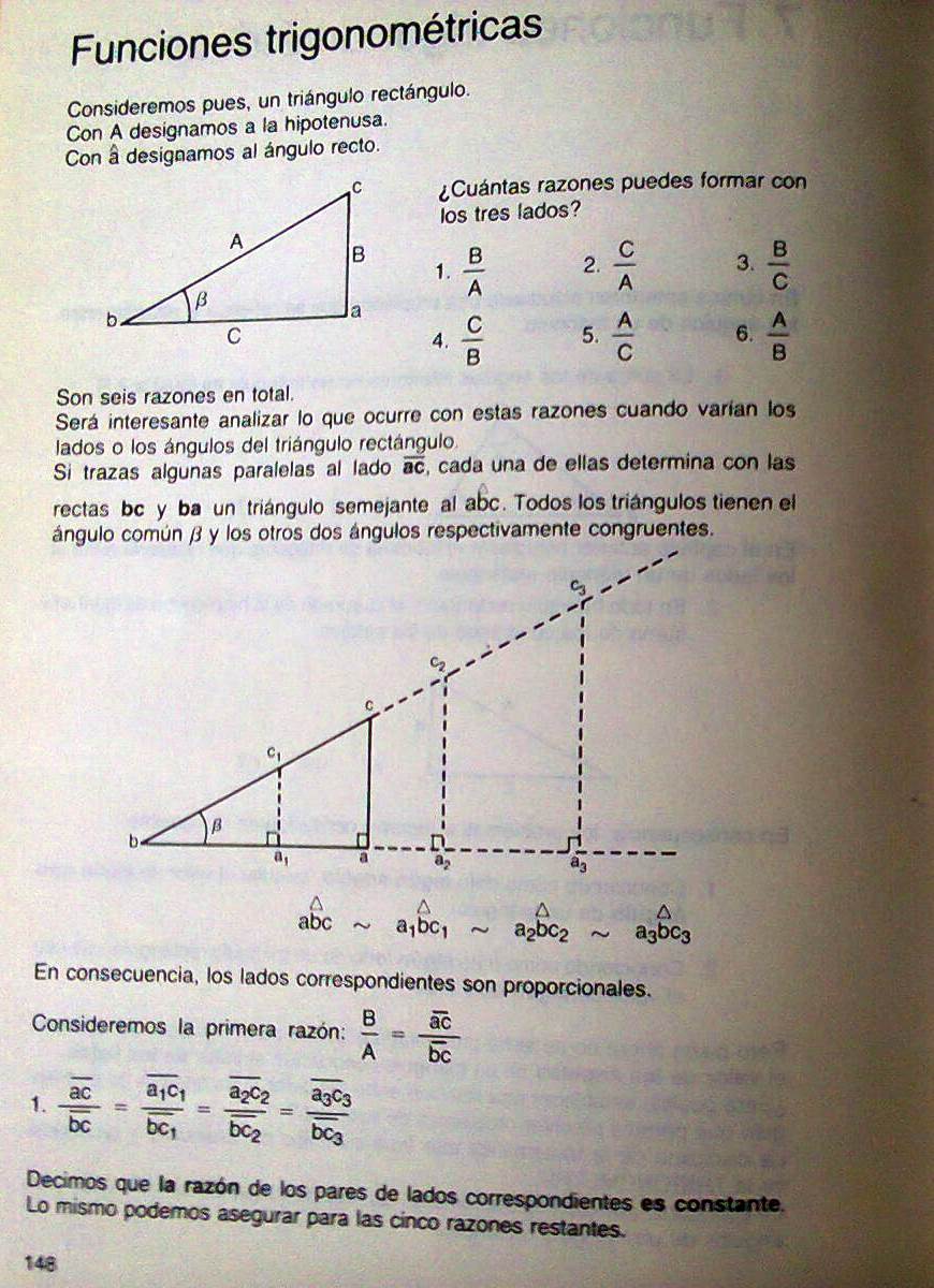 FUNCIONES TRIGONOMÉTRICA, TRIANGULO | FORMULAS Y MEDIDAS: CONVERTIBILIDAD