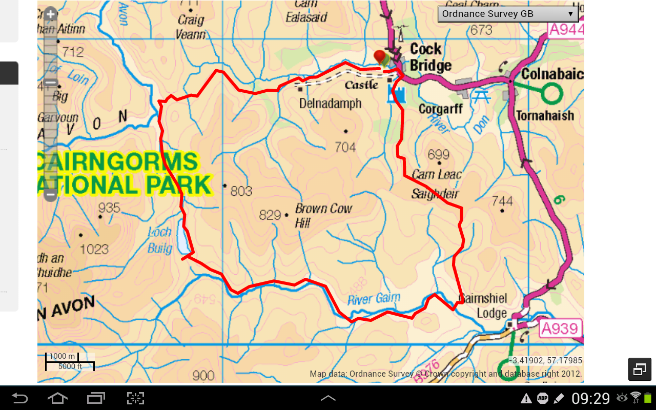 Wanders, Wonders, Worries and Whinges: Corgarff - Glen Gairn - Loch ...