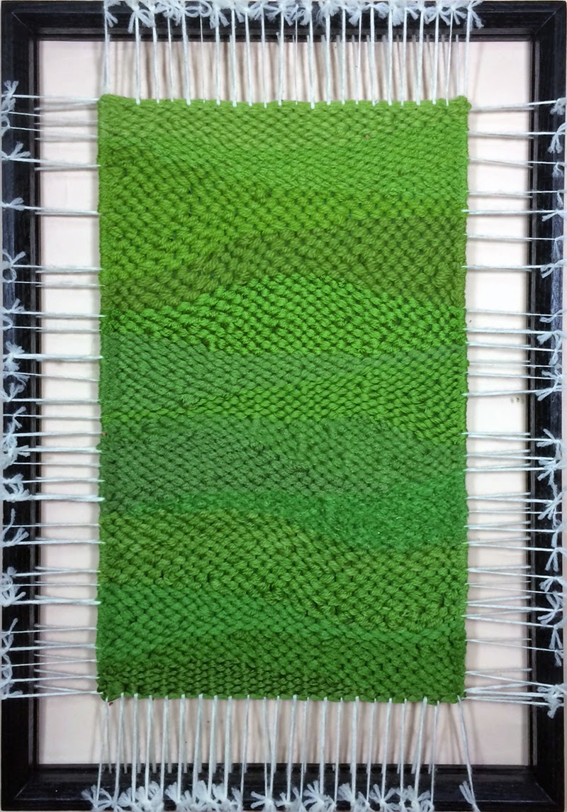 Dimensional Weaving - Martina Celerin 3D fiber art: Weaving an Exhibition!