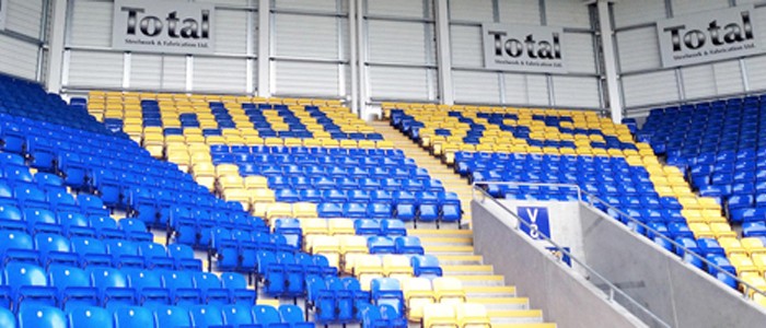 Warrington Wolves and Arena Stadia Seating choose Enduratex