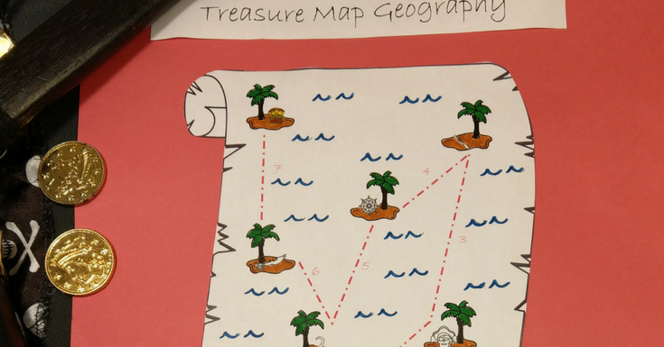 Morsel Tidbits: Pirate Compass Clue Activity