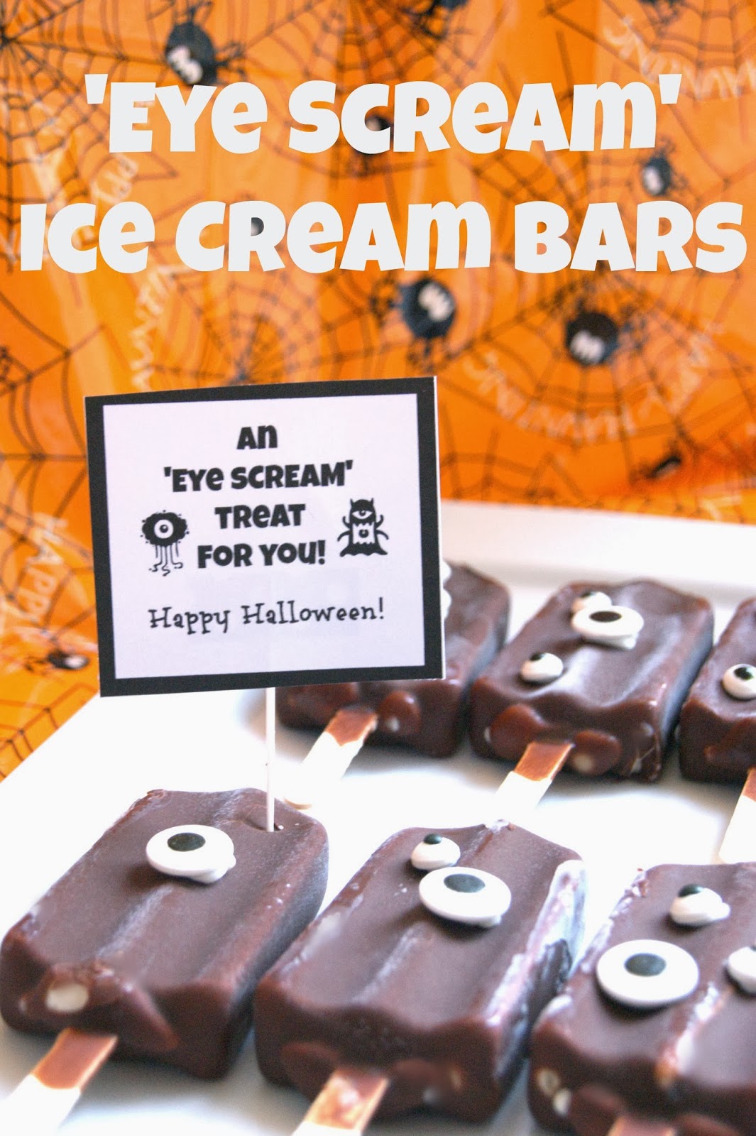 michelle paige blogs: Guest Posting at Delightfully Noted- Eye Scream Bars!