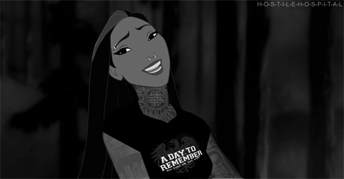 Disney Princess Punk Edits