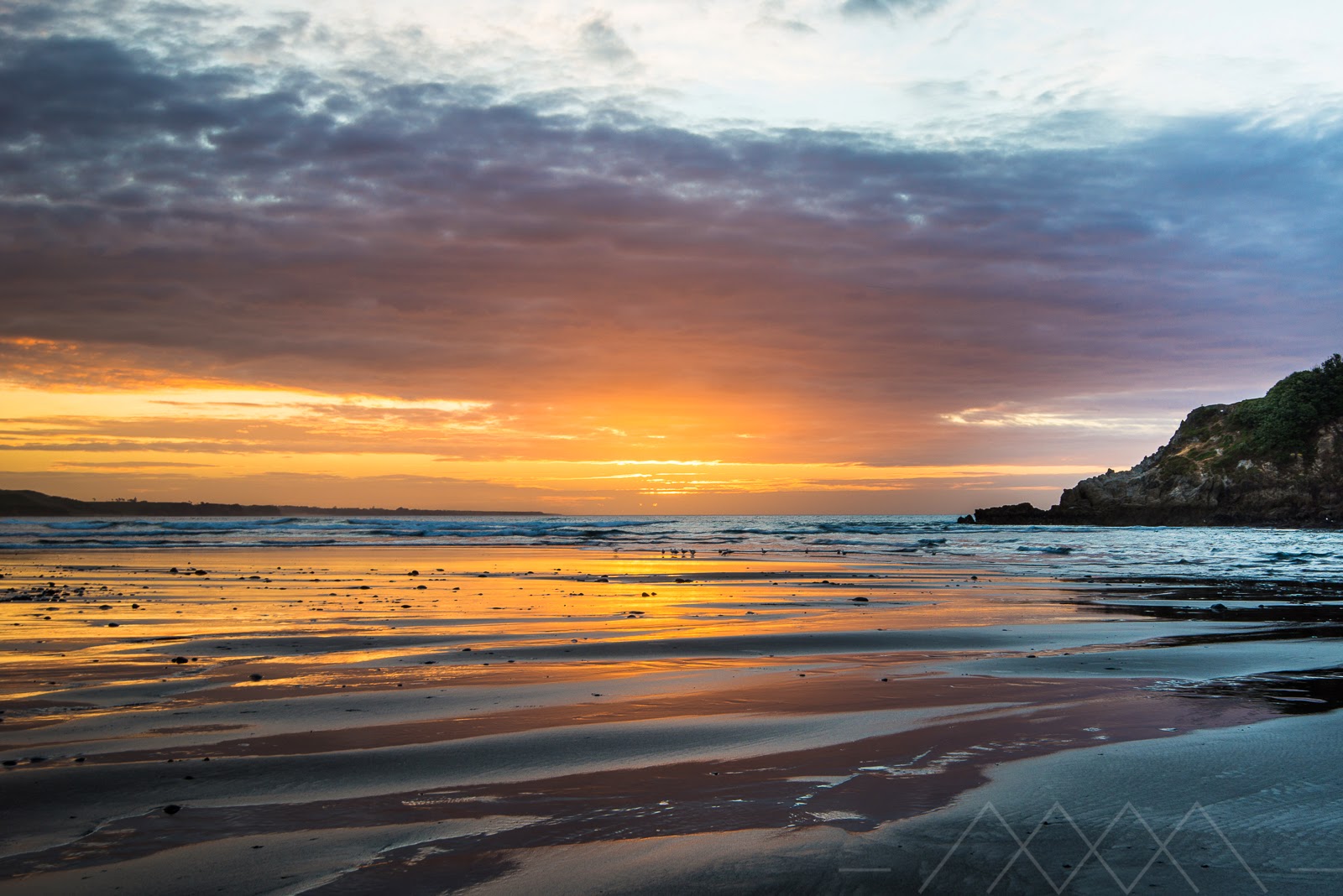 Where the light breaks free - the most stunning sunset I've ever seen ...