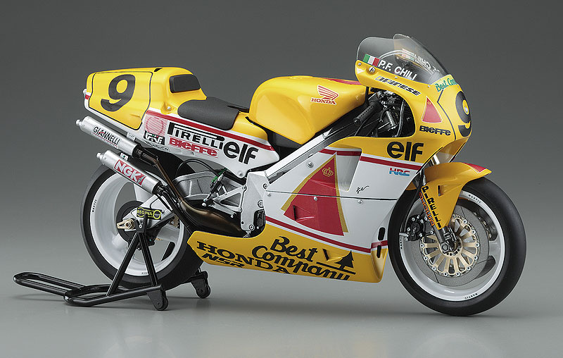 Racing Scale Models: Honda NSR 500 P.F.Chili 1989 by Hasegawa