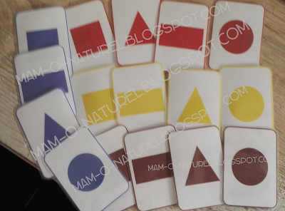 Jeu de reconnaissance des formes (et des couleurs) | Mam'o naturel