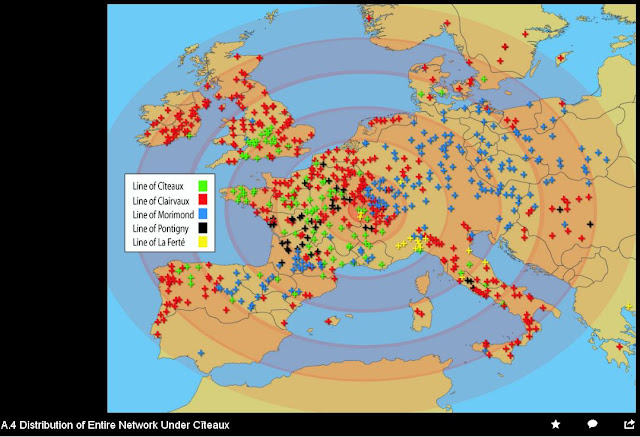TemplarsNow: Cistercian maps