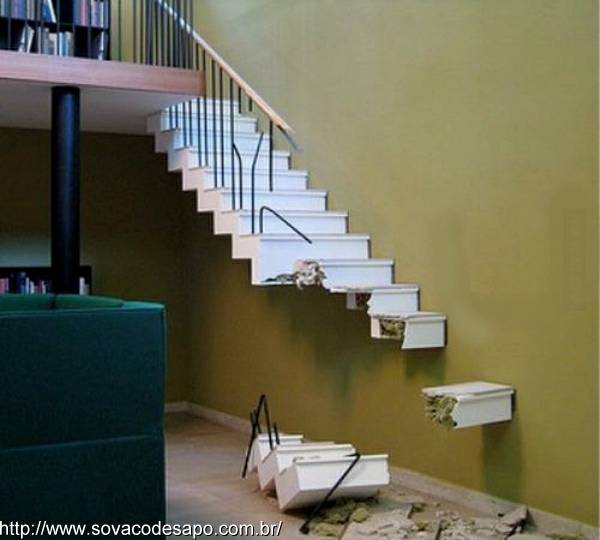 Mestres da engenharia: Escadas | Sovaco de Sapo