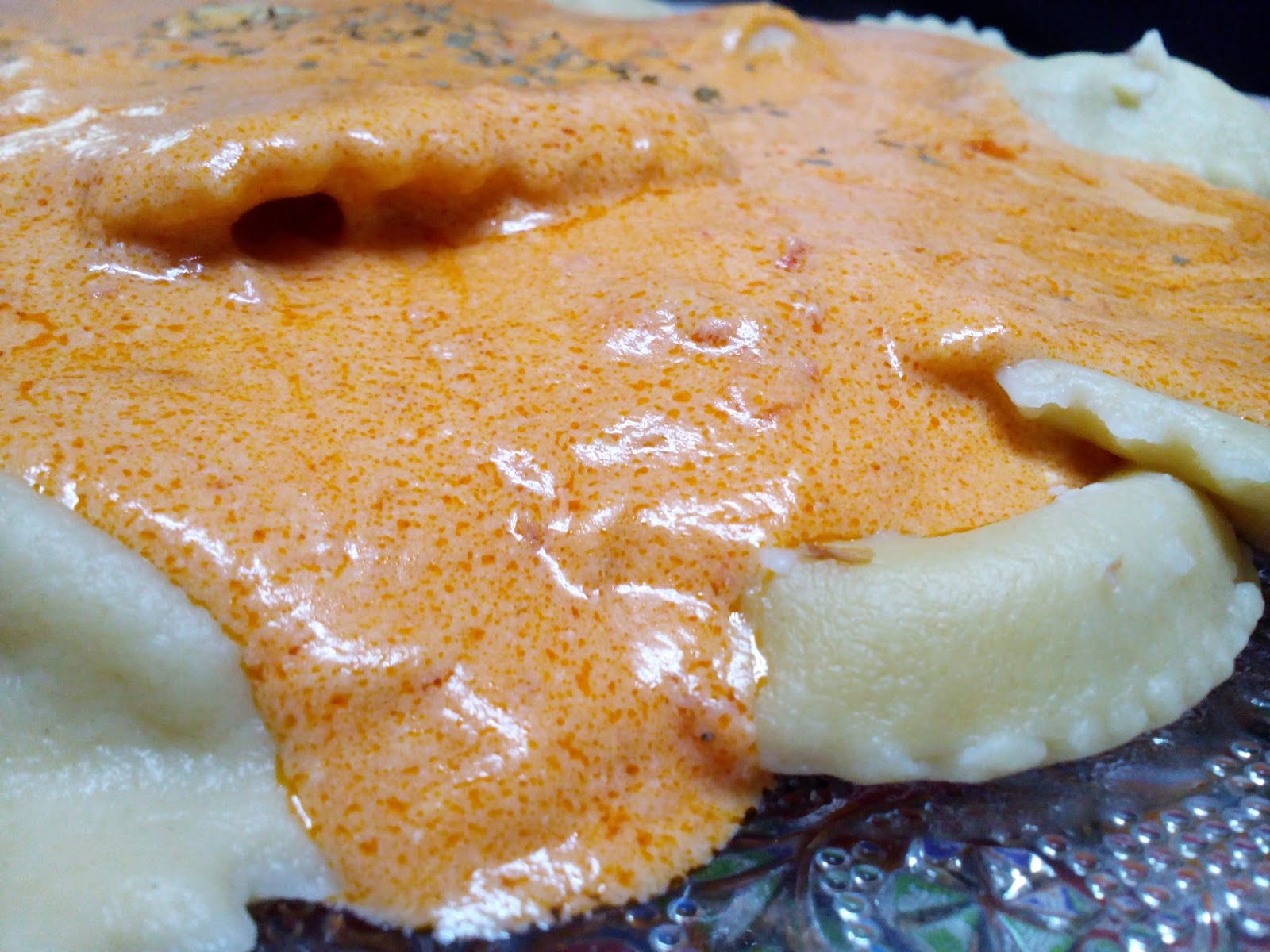 RAVIOLIS DE RECICLAJEx2 CON SALSA ROSA DE NATA @ReciclandoSabores