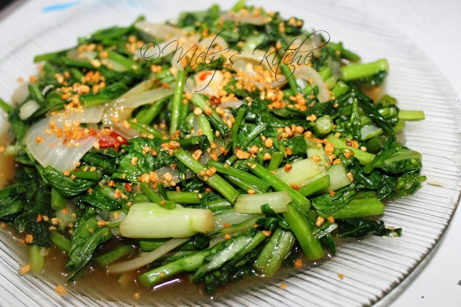 Mely's kitchen: Sauted Choy Sum