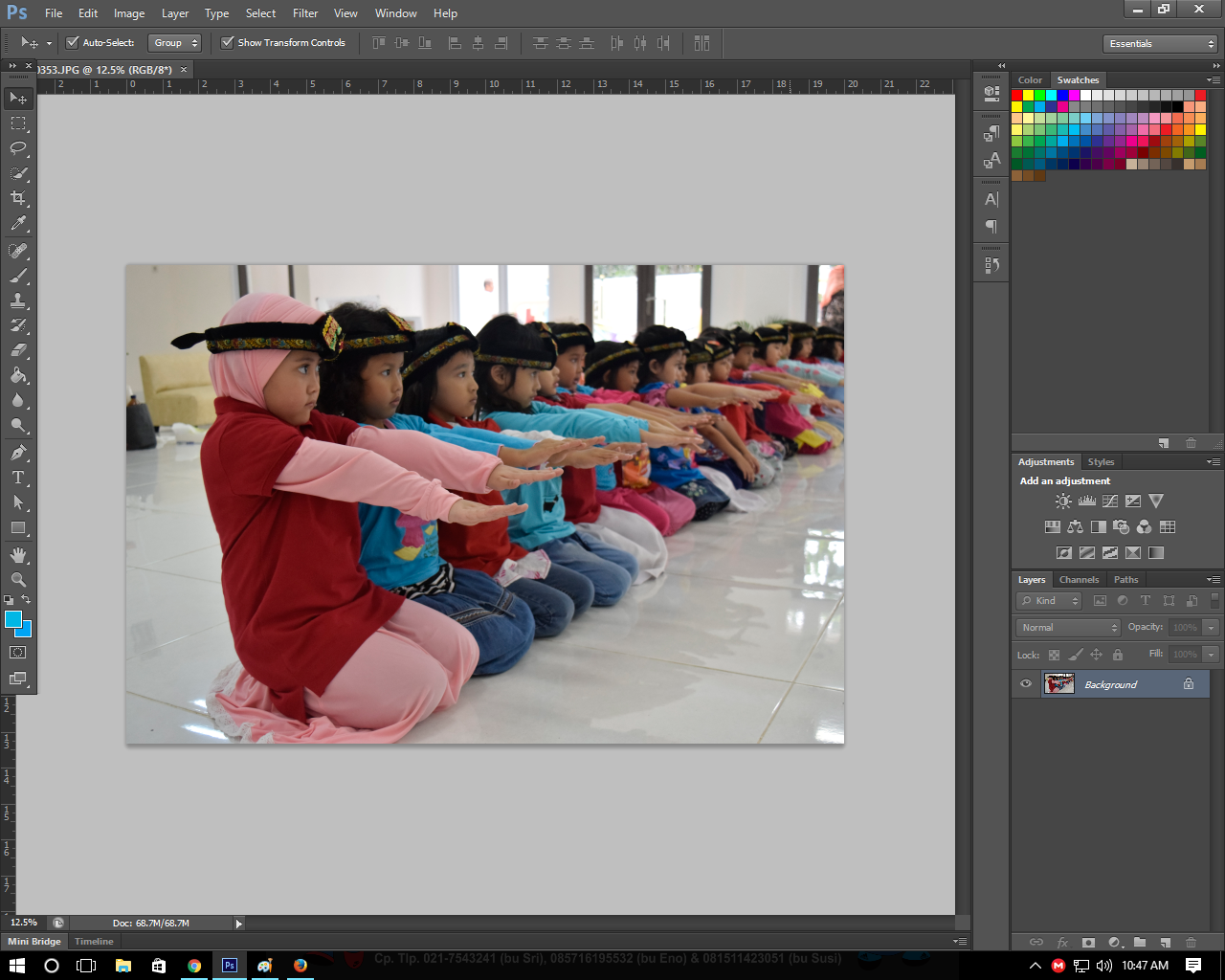 Belajar Membuat Fokus Objek di Photoshop - Terus Belajar