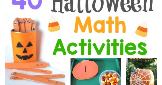 40 Halloween Math Activities | School Time Snippets