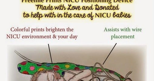 Preemie Prints Information Blog: Preemie Prints NICU Positioner & Gift ... Preemie Prints Information Blog: Preemie Prints NICU Positioner & Gift ...