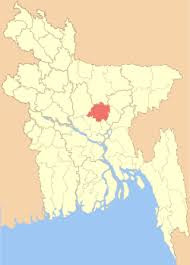 Gazipur District: Map Gazipur District