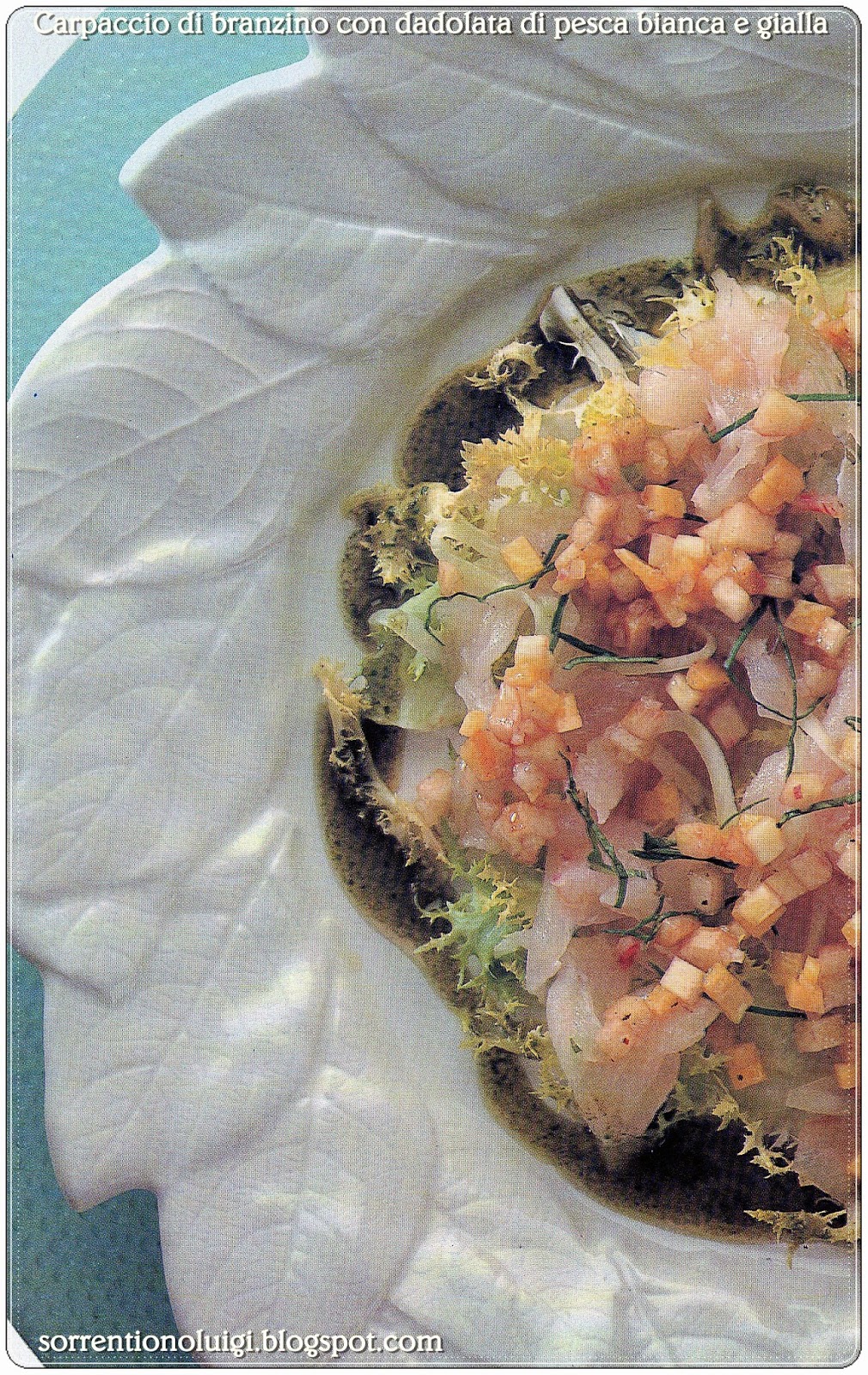 The Supreme: Carpaccio di branzino