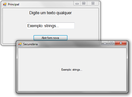 Aprendendo C Passar Variável Para Outro Form Em C