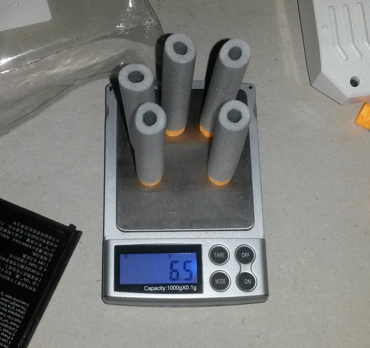 Outback Nerf: Review: Grey "Waffle" Darts