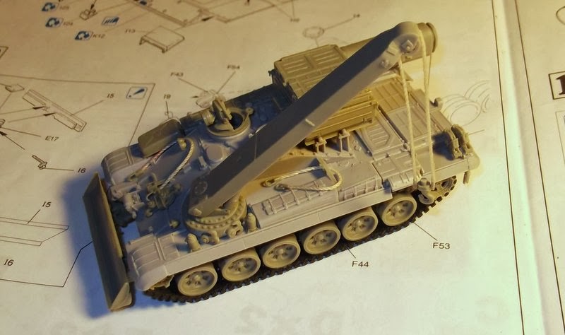 Gulumik Military Models: BREM-1 Armored Recovery Vehicle 1/72 Tankograd ...