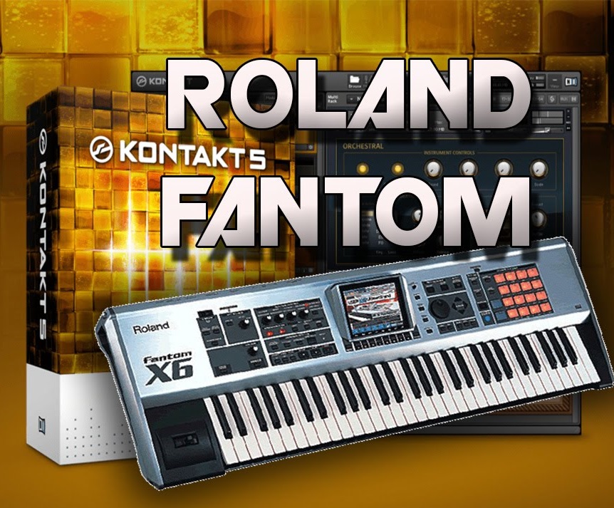 Music Samples, Kontakt, Comunidade, Oficial, : Roland Fantom X Complete ...