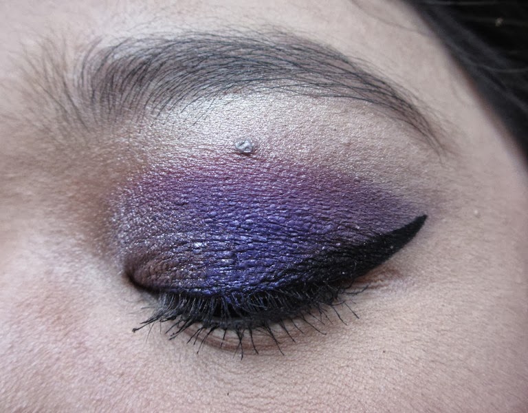 The Blackmentos Beauty Box: FOTD: Purple passion and home made meatballs!