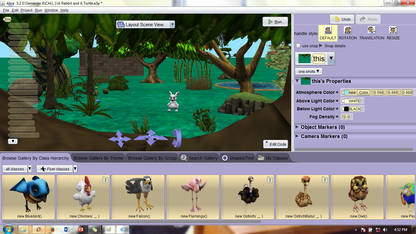 IT SHARE: AN EXAMPLE OF ALICE 3 PROJECT: