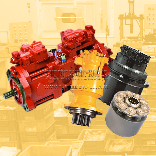 HYDRAULIC KOREA: HYDRAULIC PUMP ASSY K3V63DT K3V112DT K3V140DT K3V180DT ...