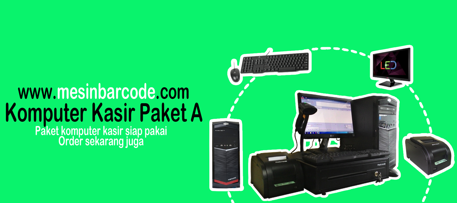 paket komputer kasir restoran