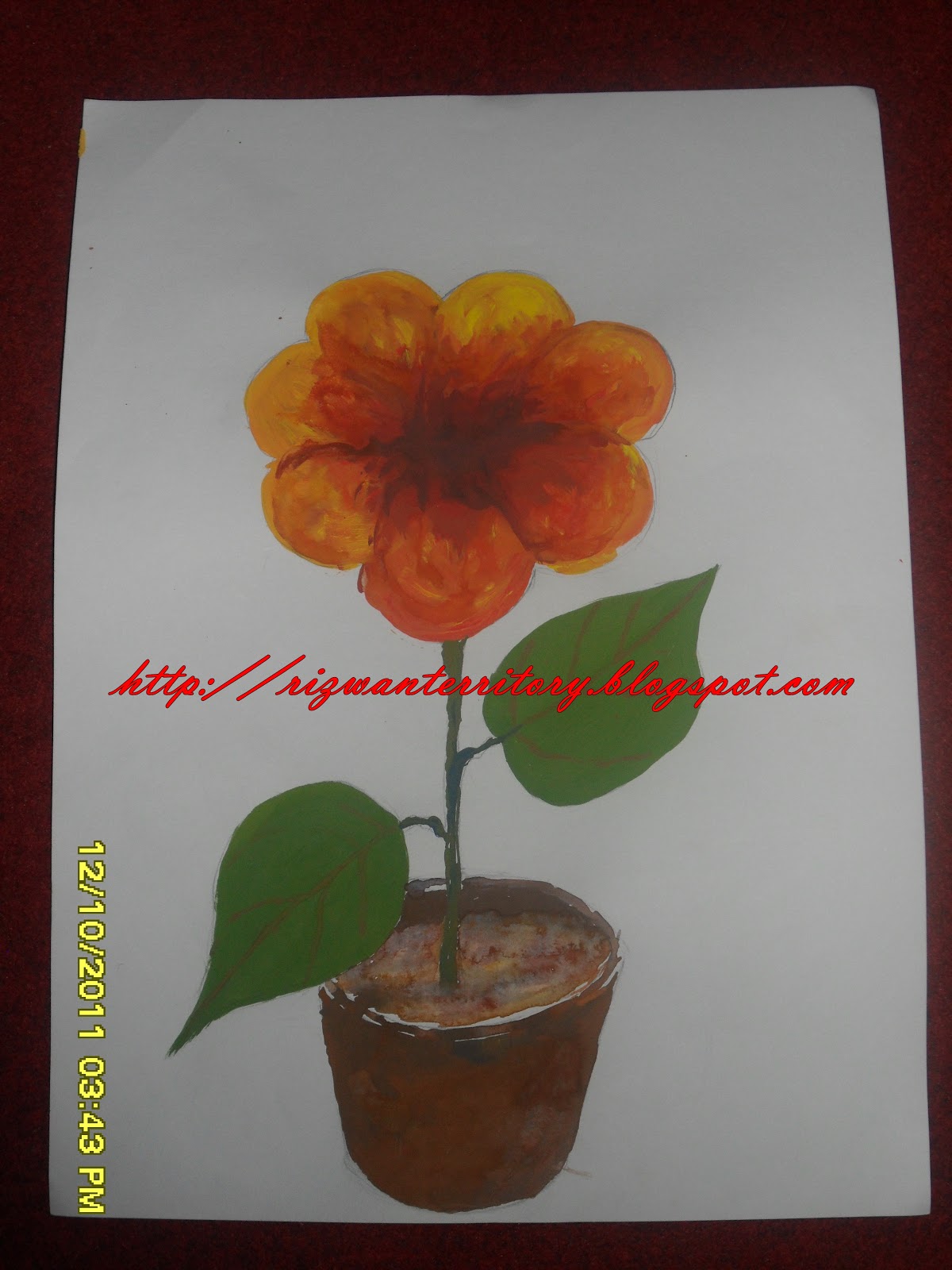 RIZWAN TERRITORY: DSV Tahun 2 : Menggambar (Catan)