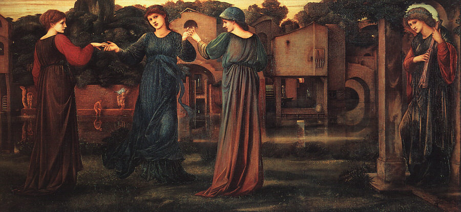Pre-Raphaelite Brotherhood's style ART - Sir Edward Burne-Jones