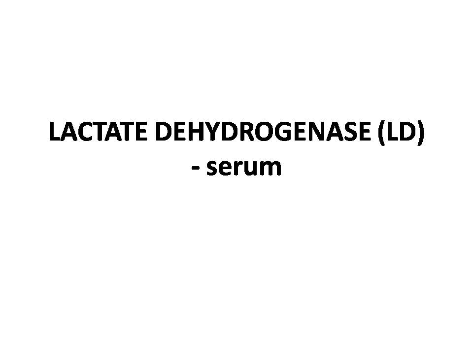 Normal Lab Values of Medical Investigations