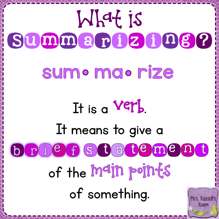summarization is the at emaze Presentation