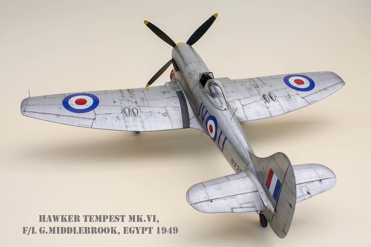 SH32055 Tempest Mk.VI - a 1/32 scale model fabulously built by Mila Hraban