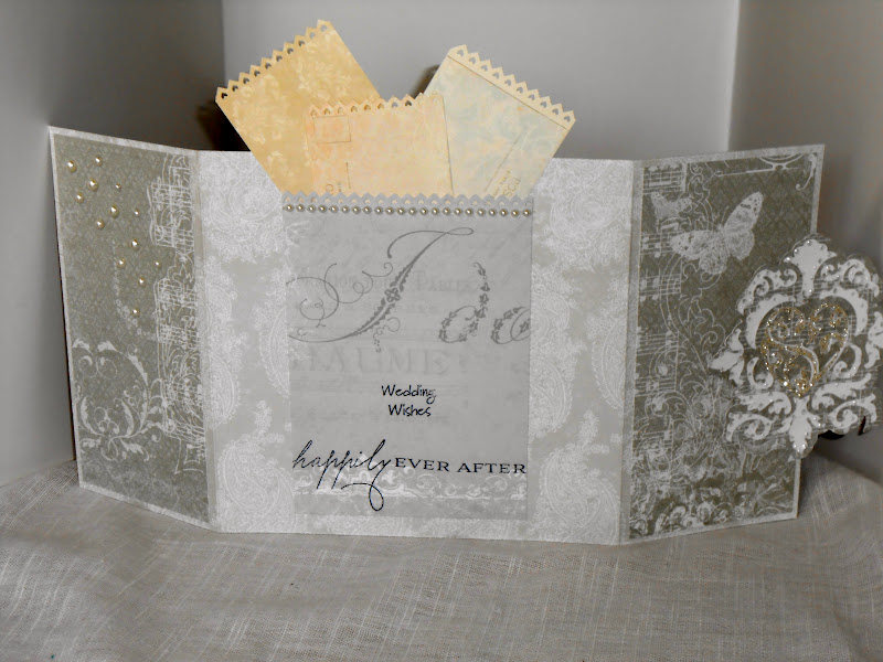 THE BEAUTY OF PAPER: Three Wedding Cards
