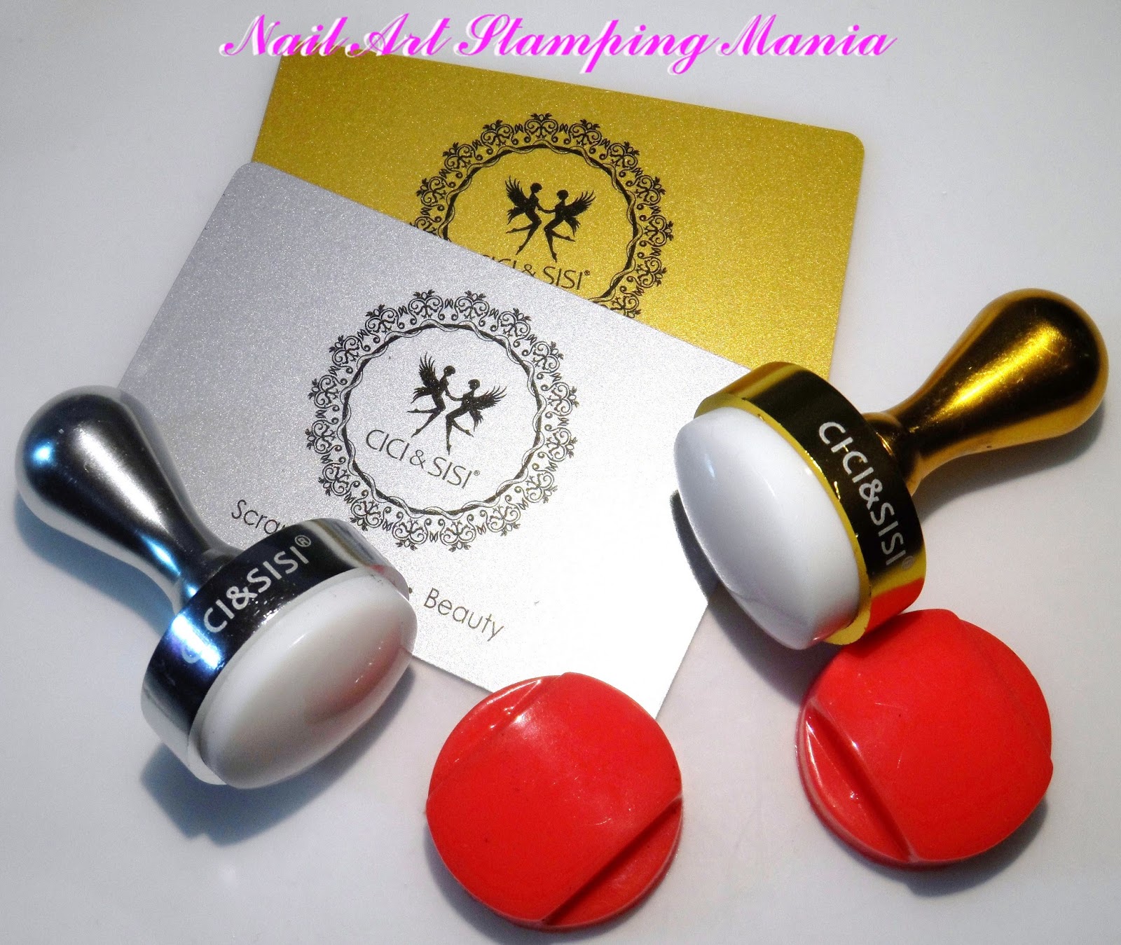 Nail Art Stamping Mania: Cici&Sisi Big Stamper Gold and Silver ...