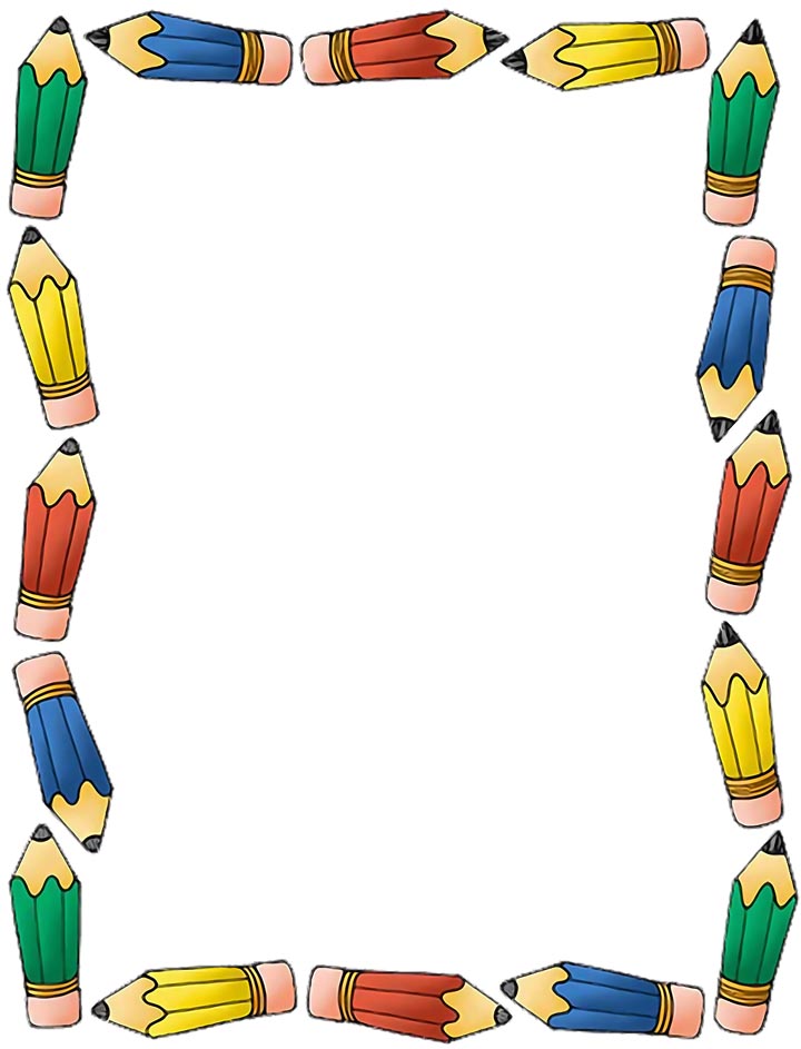 Bordes Escolares Para Papel