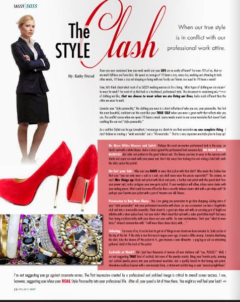 Fashion Questions and Answers: THE STYLE CLASH