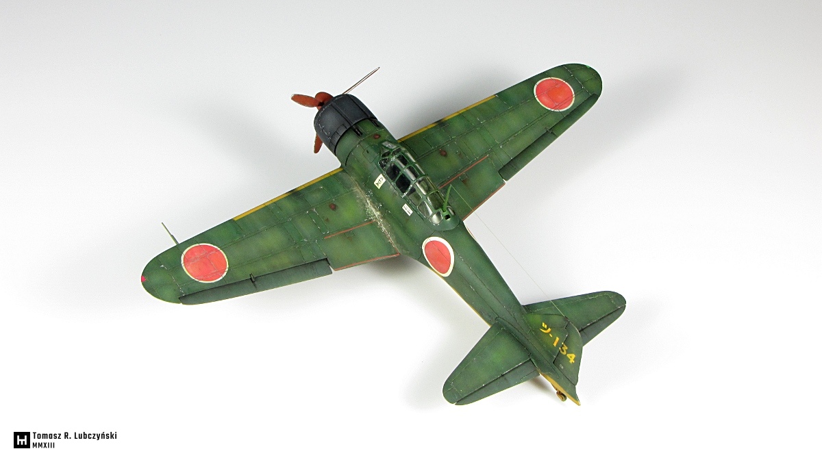 Modelowisko: Mitsubishi A6M2 Model 21