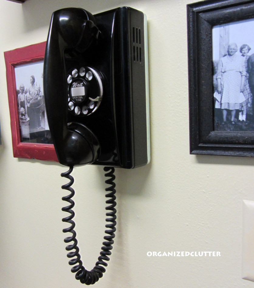 Nostalgia Day 3: My Wall Phone - Organized Clutter