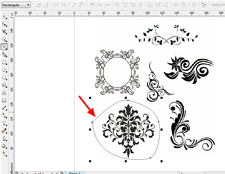 Cara Mengambil Objek Gambar Satu-Satu di CorelDRAW - Biologizone