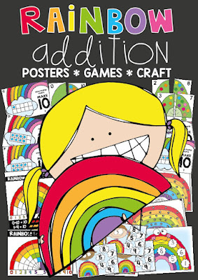 Rainbow Addition to Ten | From the Pond